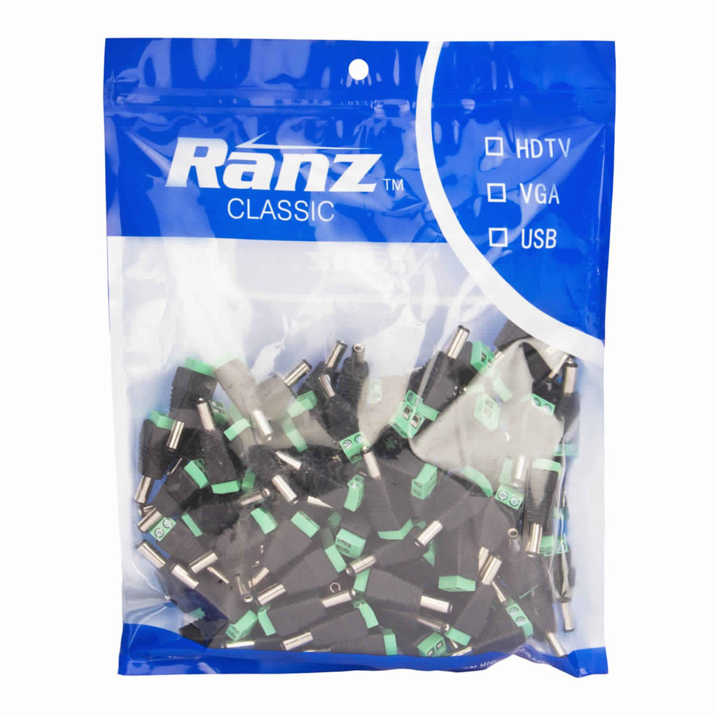 DC POWER SCREW TYPE FOR CCTV CAMERA - RANZ
