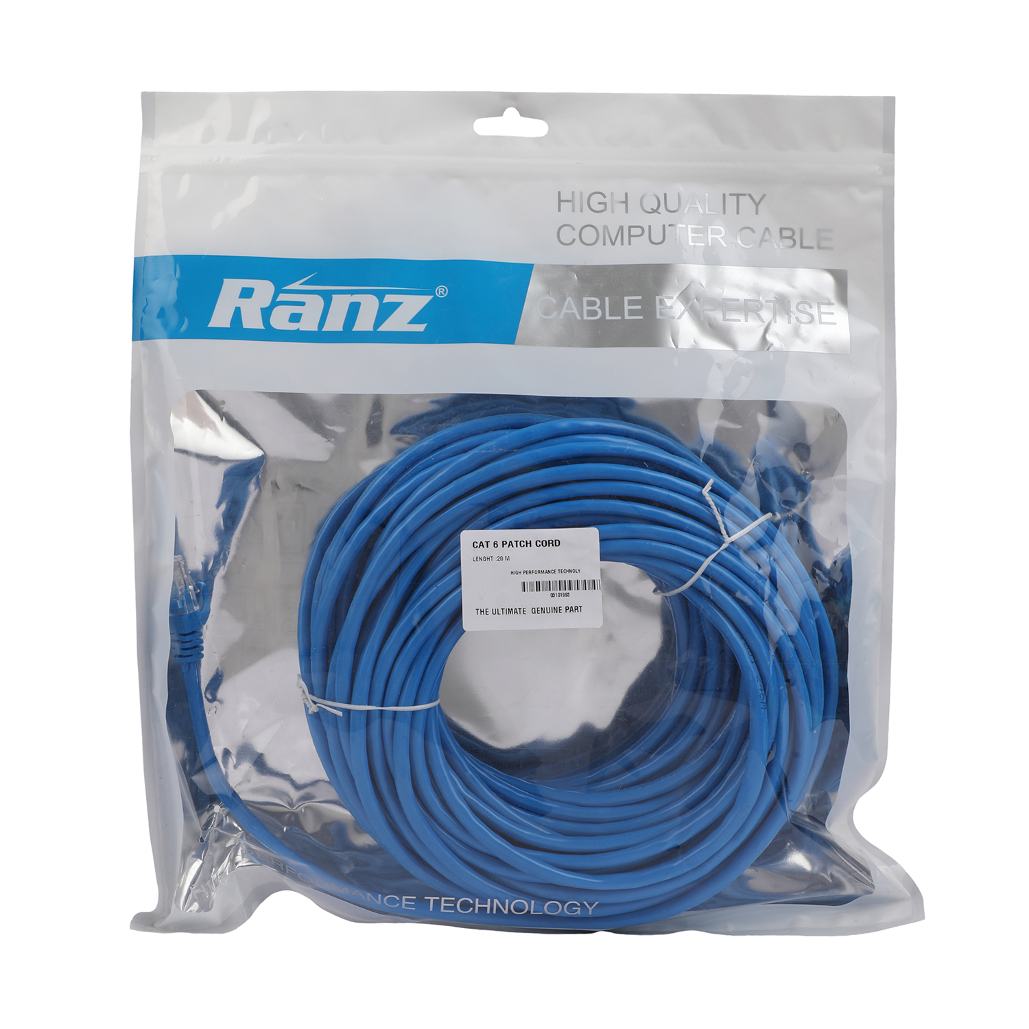 CAT 6 PATCH CORD 20 M - RANZ