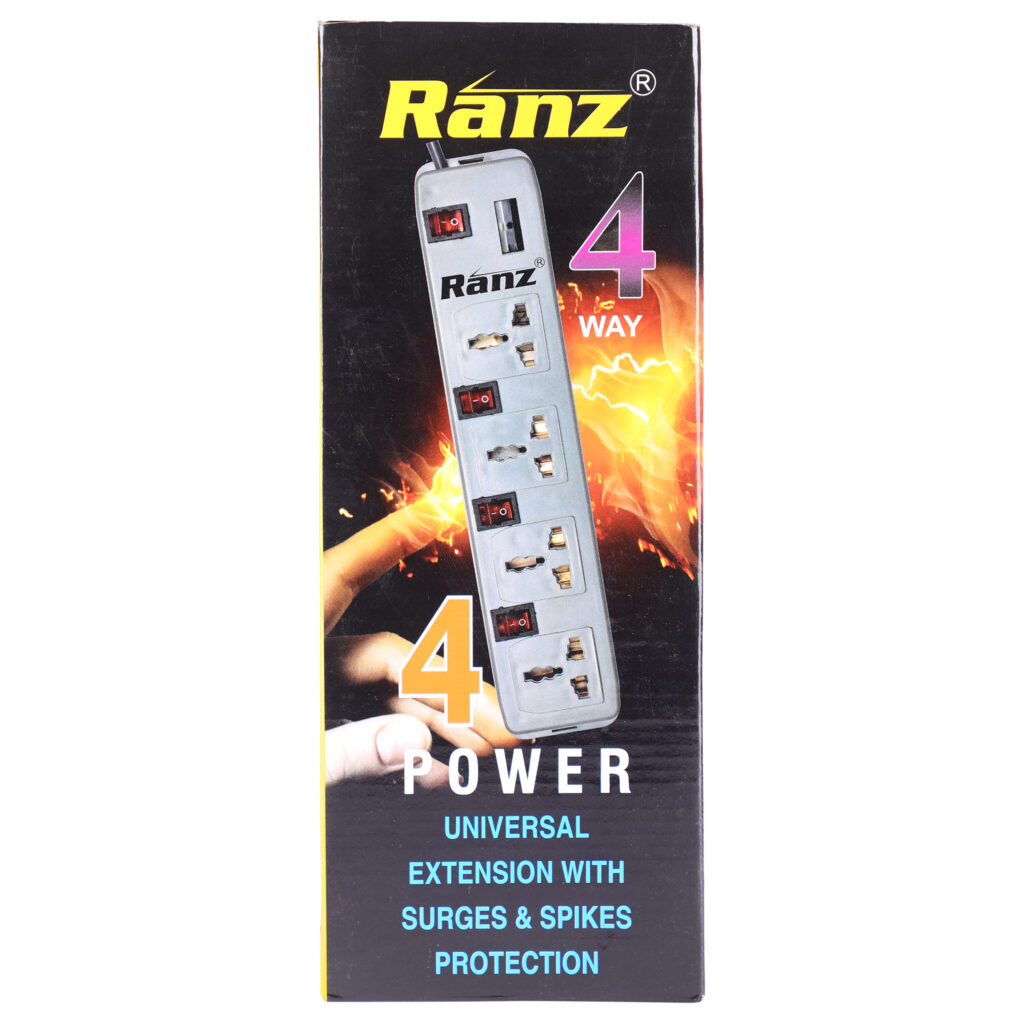 COMPUTER SPIKE BUSTER 4 WAY 5 MTR - RANZ